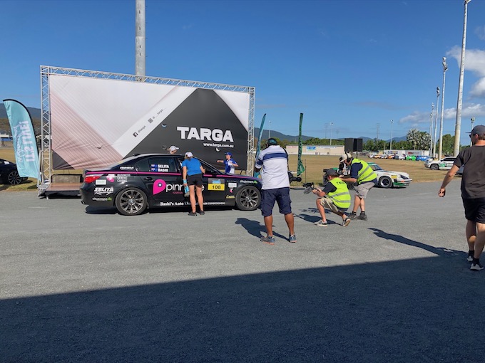 Ceremonial finish underway TGBR 2020 | TARGA LIVE